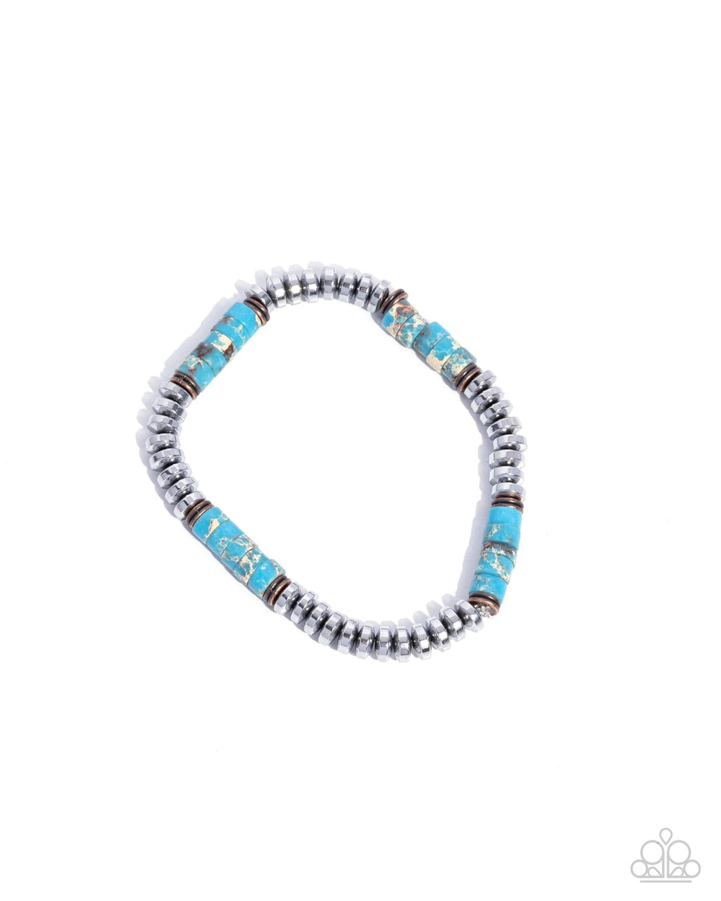 Marbled Mecca Bracelet (Blue) – Love Life Accessories